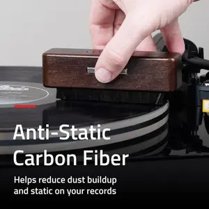 FLUANCE Vinyl Record Anti-static Carbon Fiber Brush