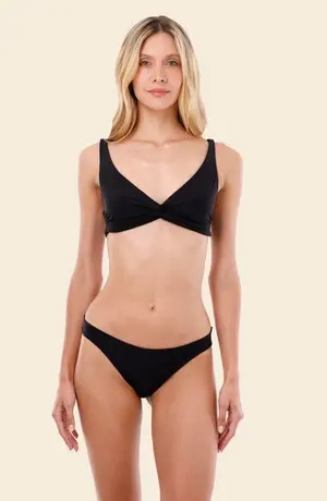 MALAI Knotted Bikini Top