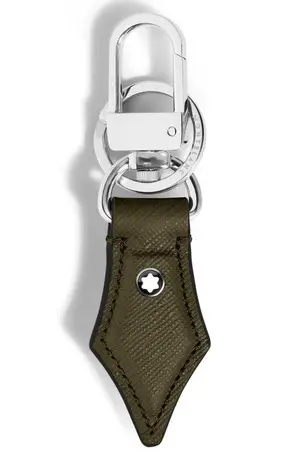 Montblanc Sartorial Leather Key Holder - Khaki