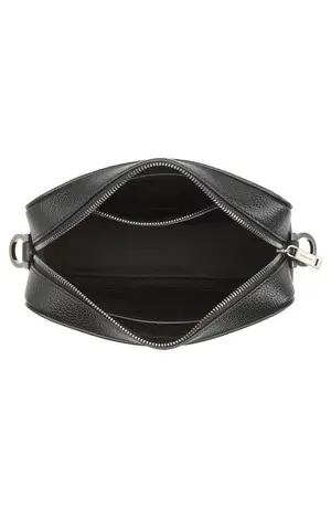 FERRAGAMO Embossed Gancini Shoulder Bag