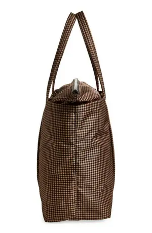 LOEFFLER RANDALL Dina Travel Tote - Brown/black Check