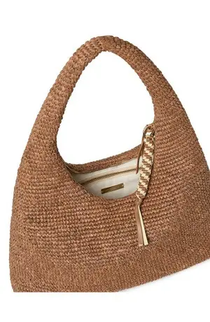 LOEFFLER RANDALL Willow Raffia Hobo Bag