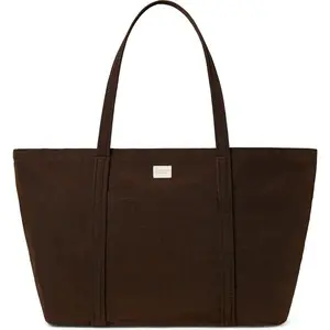 LOEFFLER RANDALL Dina Travel Tote - Chocolate