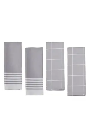 ZWILLING Assorted Set Of 4 Cotton Kitchen Towels