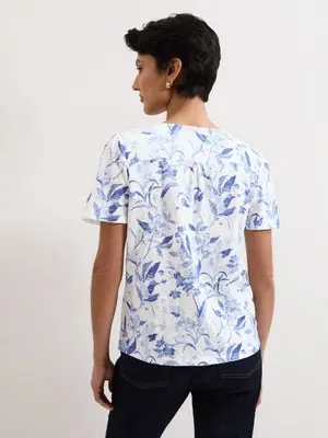 PHASE EIGHT Lorenna V-neck Short Sleeve Blouse