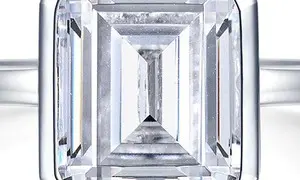 Lafonn Emerald Cut Simulated Diamond Ring