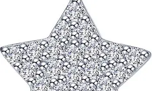 Lafonn Star Pavé Simulated Diamond Charm