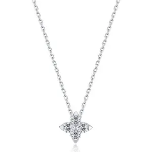 Lafonn Lafonn Simulated Diamond Pendant Necklace Silver