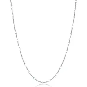 Lafonn Stella Chain Necklace - Silver