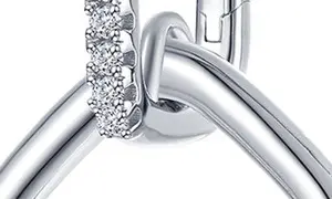 Lafonn Lumina Cube Simulated Diamond Drop Earrings