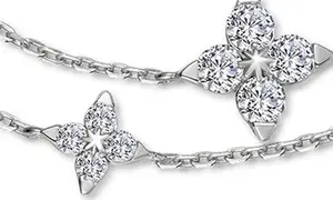 Lafonn Trillium Simulated Diamond Station Bracelet - Silver