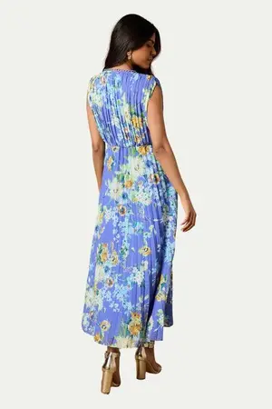 OASIS Petite Occasion Wrap Maxi Dress