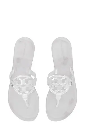 Tory Burch Miller Jelly Flip Flop - Clear