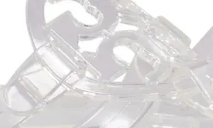 Tory Burch Miller Jelly Flip Flop - Clear
