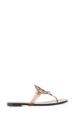 Tory Burch Miller Jelly Flip Flop - Soft Brown