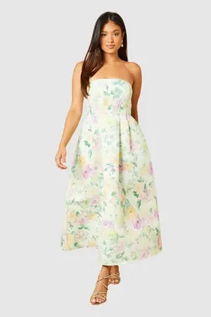 OASIS Petite Occasion Strapless Mini Dress - Lilac
