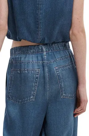 Rag & Bone Rb Miramar Satin Pull-on Bubble Pants