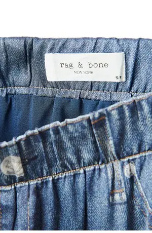 Rag & Bone Rb Miramar Satin Pull-on Bubble Pants