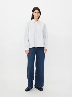 MASAI COPENHAGEN Striped Button-front Shirt