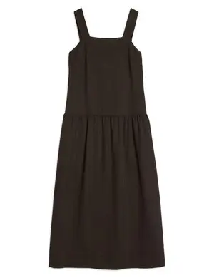 ALBARAY Tencel Square Neck Maxi Dress