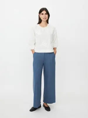 MASAI COPENHAGEN Embroidered Cotton Blouse