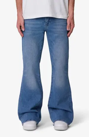 Mnml Super Flare Jeans - Medium Blue