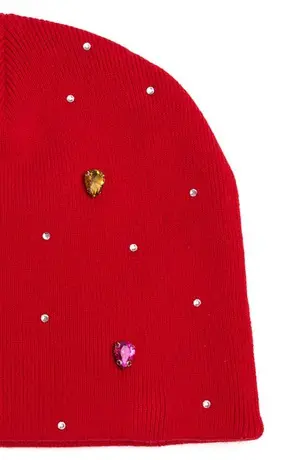 Mnml Embellished Cotton Beanie