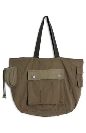 Mnml Reconstructed Canvas Tote Bag