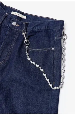 Mnml Skull Link Wallet Chain