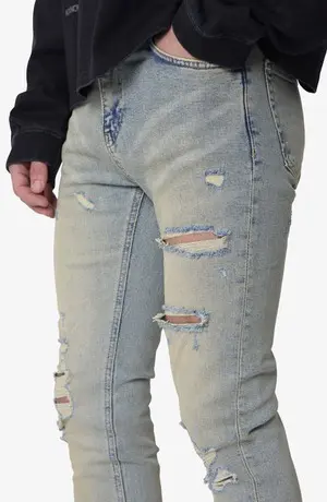 Mnml Shredded Skinny Denim Jeans