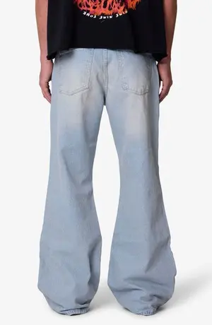 Mnml Distressed Kick Flare Jeans