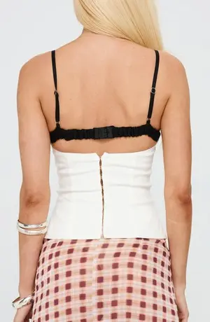 Princess Polly Renaissance Mixed Media Corset Top