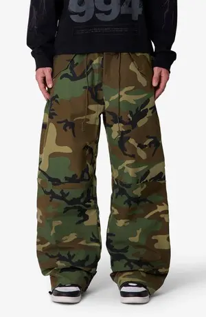 Mnml Baggy Pants - Camo