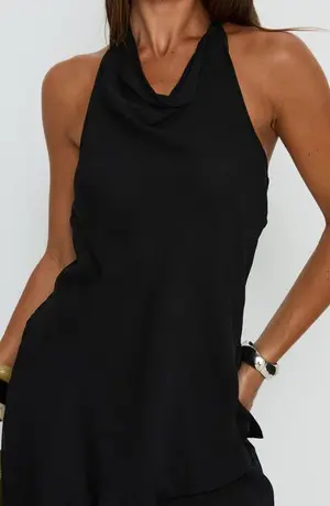 Princess Polly Emorisa Halter Longline Shell