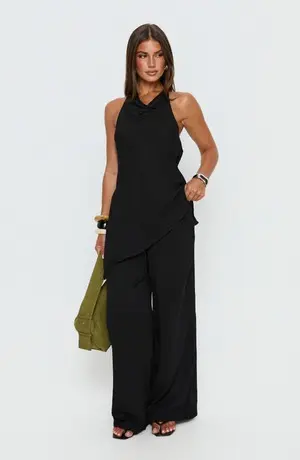 Princess Polly Emorisa Halter Longline Shell