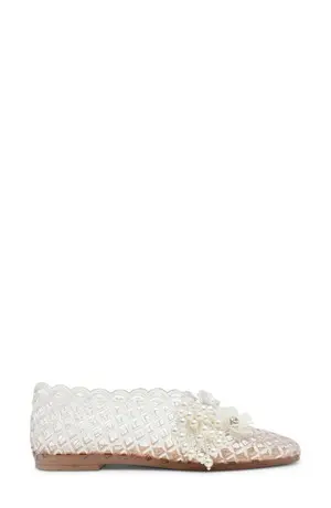 Steve Madden Grove Charm Jelly Flats