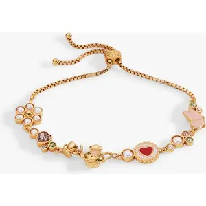 ALEX AND ANI Tea Party Bolo Bracelet - Gold