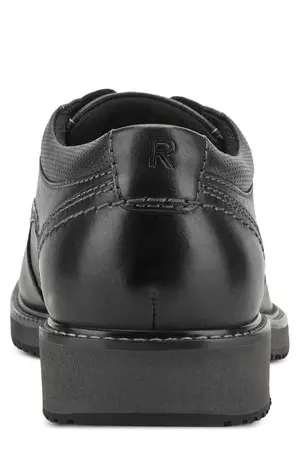 Rockport Criss Derby Leather Lace-up Shoes - Black