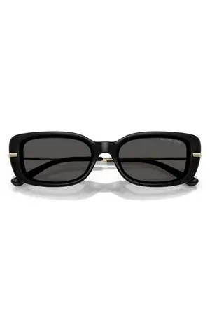 Michael Kors 57mm Rectangular Sunglasses