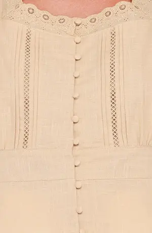PETAL & PUP Luke Embroidered Sleeveless Top