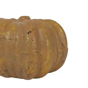 FORESIDE HOME AND GARDEN Terracotta Decorative Pumpkin