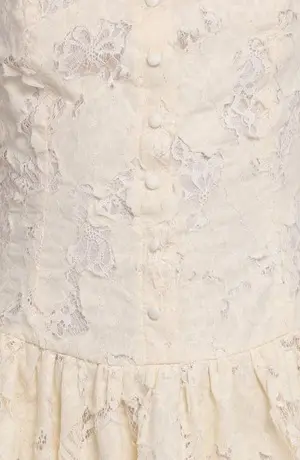 PETAL & PUP Briar Lace Sleeveless Mini Dress