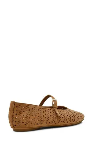 Anne Klein Connie Mary Jane Flat - Light Brown