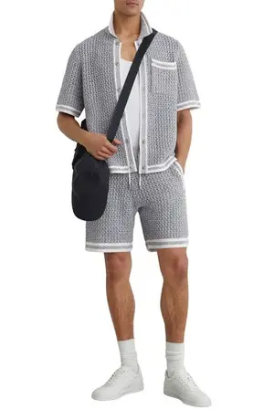 REISS Meadows Button Front Shirt