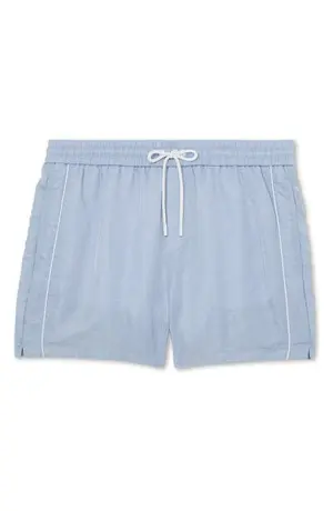 REISS Breeze Piped Nylon Swim Trunks