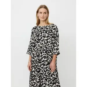 MASAI COPENHAGEN Mabecca Boat Neck Top - Black