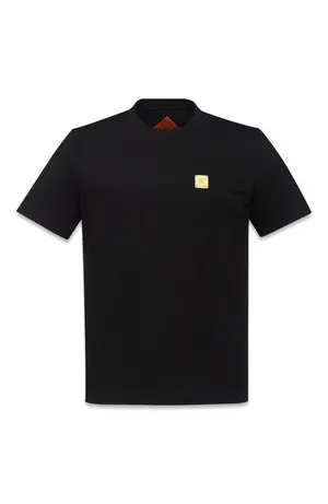 Mcm Logo Plate T-shirt In Organic Cotton