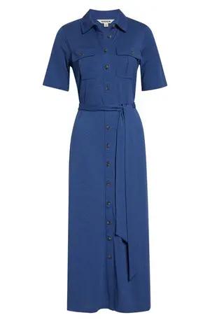 Boden Mavis Cotton Blend Shirtdress
