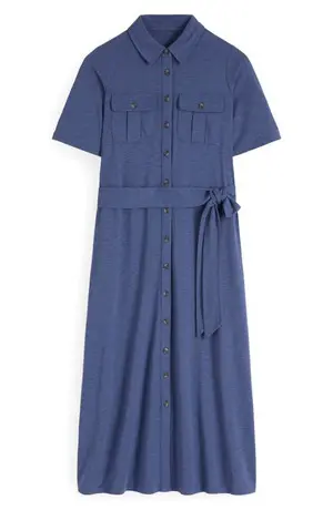 Boden Mavis Cotton Blend Shirtdress