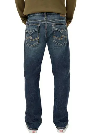 SILVER JEANS CO. Gordie Relaxed Straight Leg Jeans